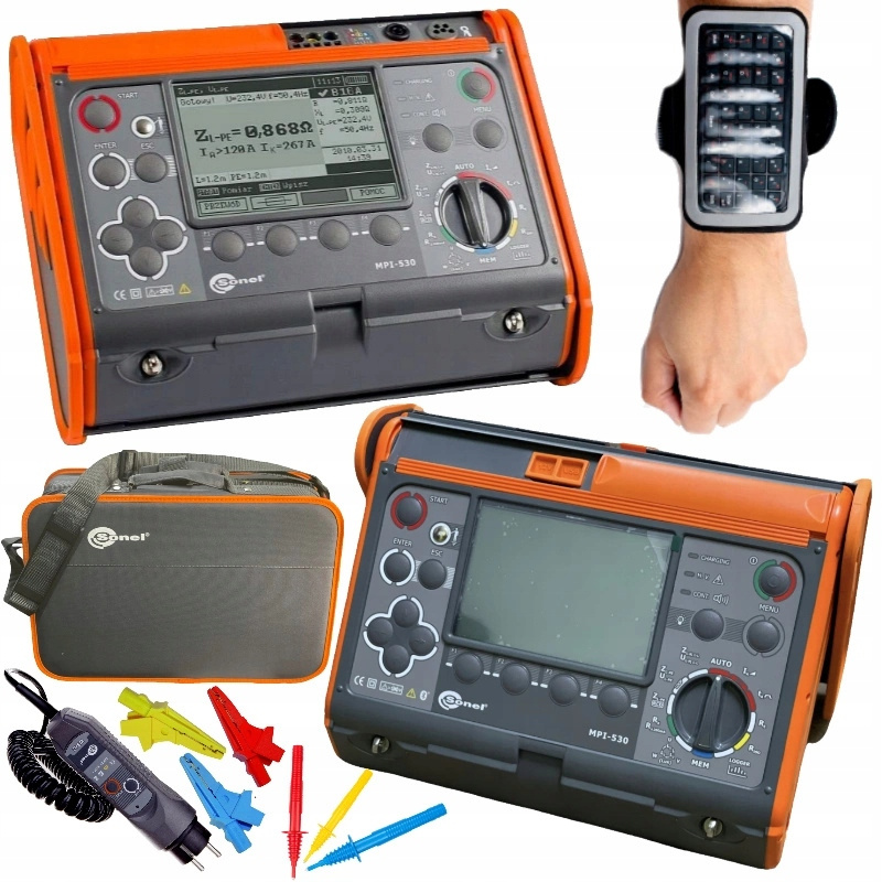 SONEL MPI-530 Miernik Parametrów Instalacji Zestaw | elektromarket24.pl