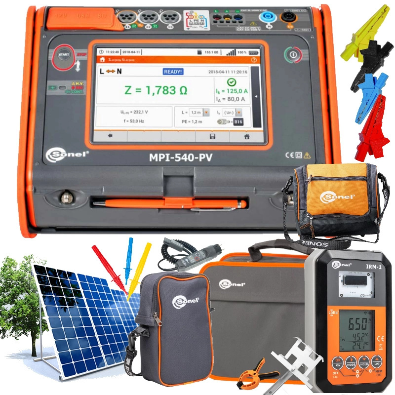 SONEL Miernik MPI-540-PV + Miernik IRM-1 Zestaw | elektromarket24.pl