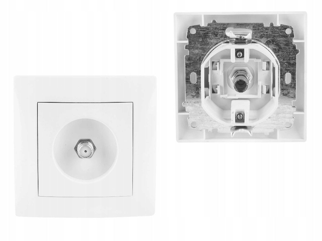 WESA Gniazdo Antenowe Satelitarne SAT RTV | elektromarket24.pl